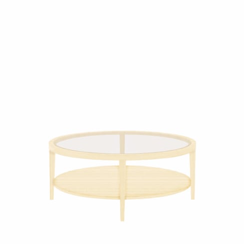 Frame Round Coffee Table